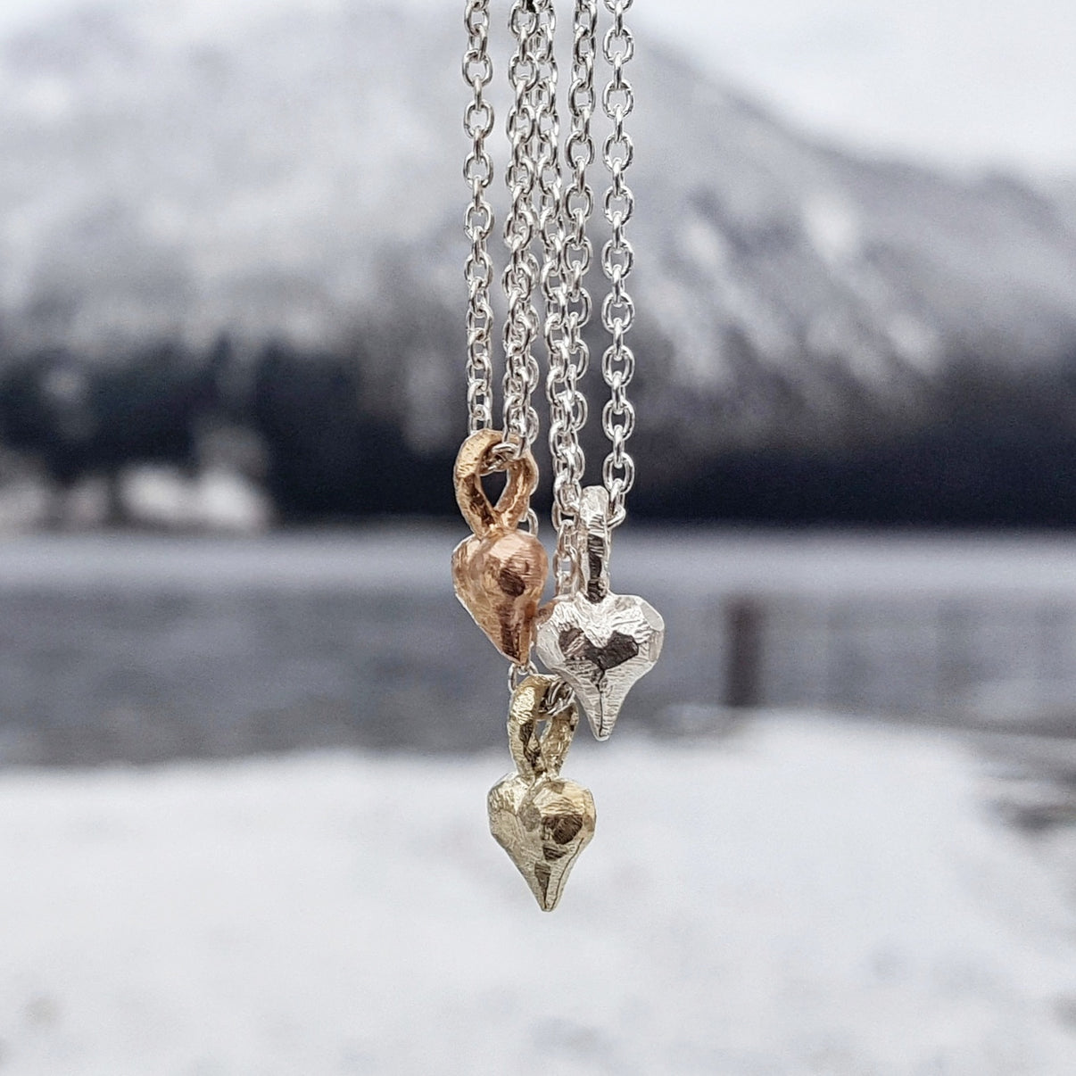 Hjarte MiniMini anheng | ØVREBØ smykkeverkstad